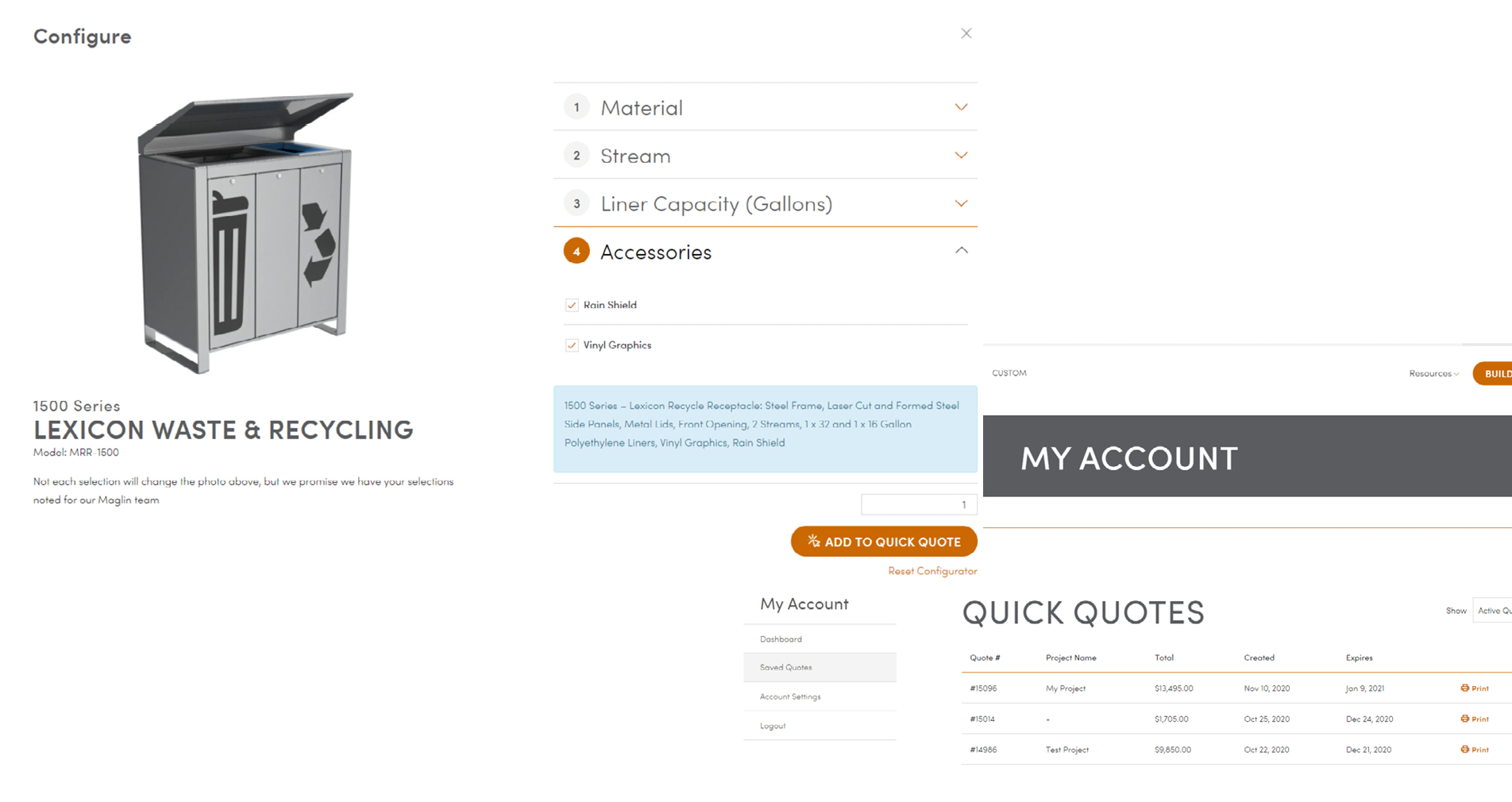 Quick Quote Registration - Maglin