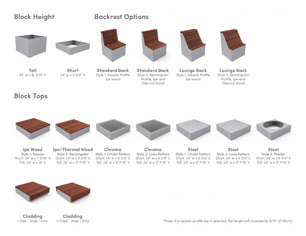 Pixel Collection - Maglin Site Furniture